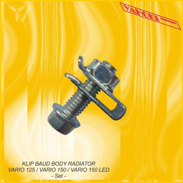 Jual Klip Baud Body Radiator Vario 125 / Vario 150 / Vario 150 Led ...