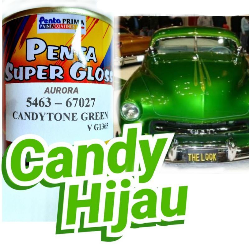 Jual PENTA SUPER GLOSS NC CANDY RED BLUE PURPLE YELLOW GREEN PINK 200ml ...