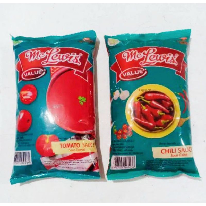 Jual Saos Saus Tomat Sambal 500gr McLewis | Shopee Indonesia