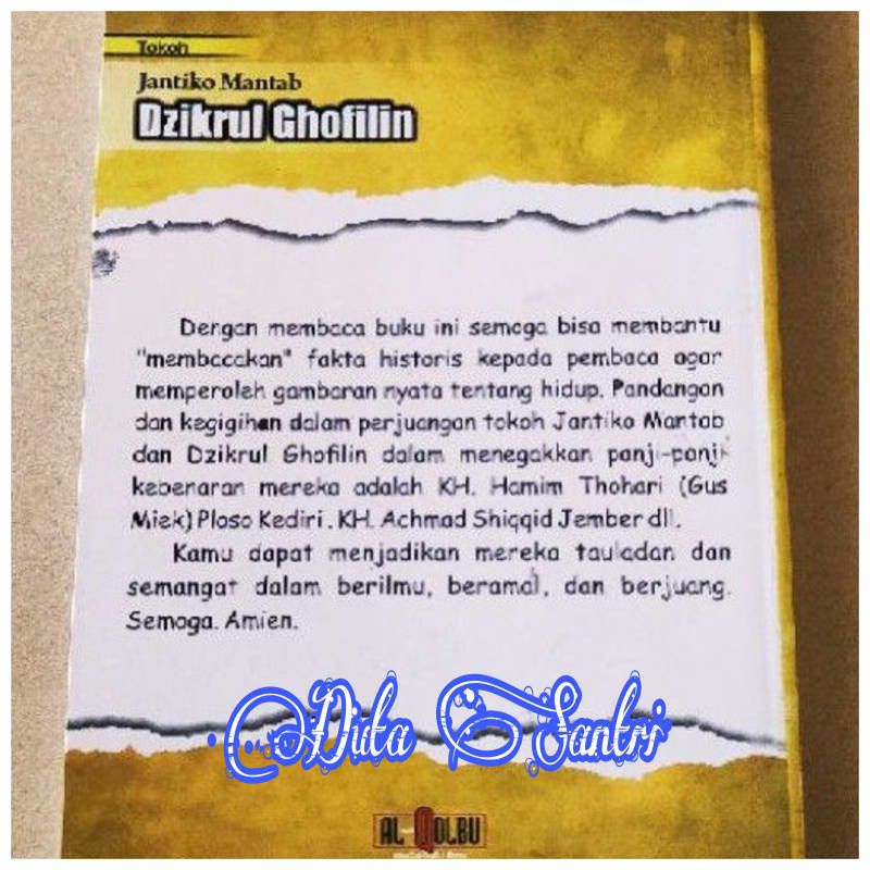 Jual NEW PRODUK ASLI KITAB DZIKRUL GHOFILIN GUS MIEK UKURAN SAKU SEDANG ...