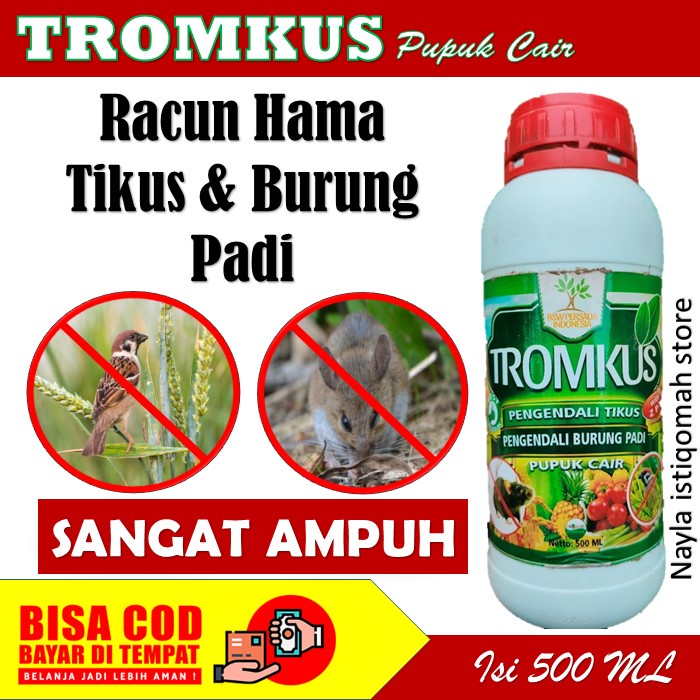 Jual Racun TROMKUS untuk Hama Tikus Sangat AMPUH - Tromkus Obat Semprot ...