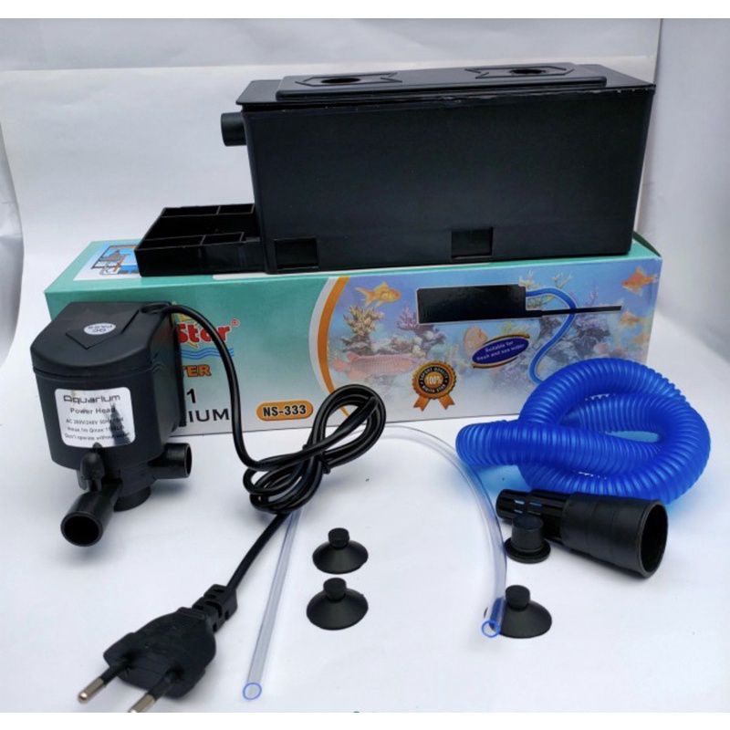 Jual promo nikita star ns 333 pompa air filter atas lengkap aquascape ...