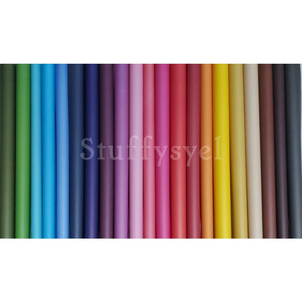 Jual Kertas Kado POLOS Sansan Wawa Warna Wrapping Paper kertas kado ...