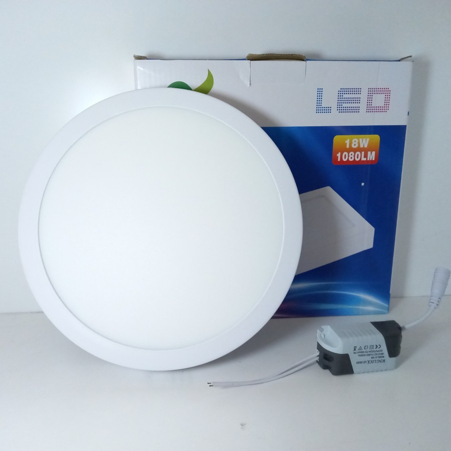 Jual LAMPU DOWNLIGHT LED 18 WATT PUTIH OUTBOW LAMPU PANEL LED 18w BULAT ...