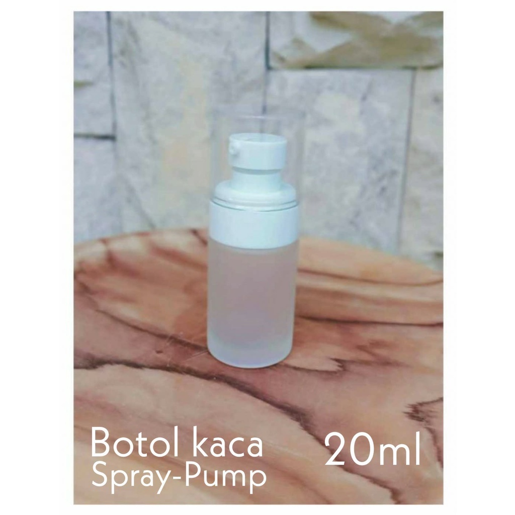 Jual Botol Serum Kaca 20ml Wadah Skincare Kosmetik Anti Aging Pelembab ...
