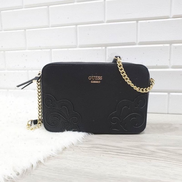 Jual TAS GUESS FLORAL RANTAI ORIGINAL | Shopee Indonesia