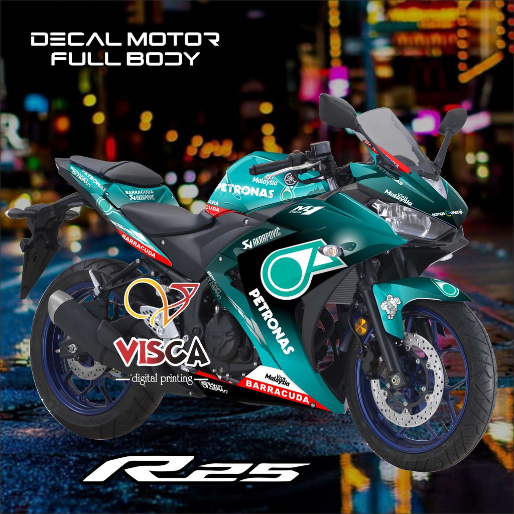 Jual Decal R25 Old Full Body Stiker R25 Old Full Body Dekal R25 Old ...