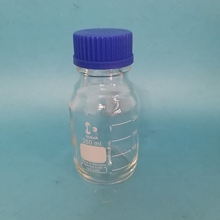 Jual BOTOL LABORATORIUM 250ML LABORATORY BOTTLE 250 ML BOTOL SAMPEL NEW ...