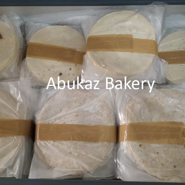 Jual Tortila Gandum Oregano 24 cm Abukaz Roti Tortilla Kulit Kebab Wrap ...