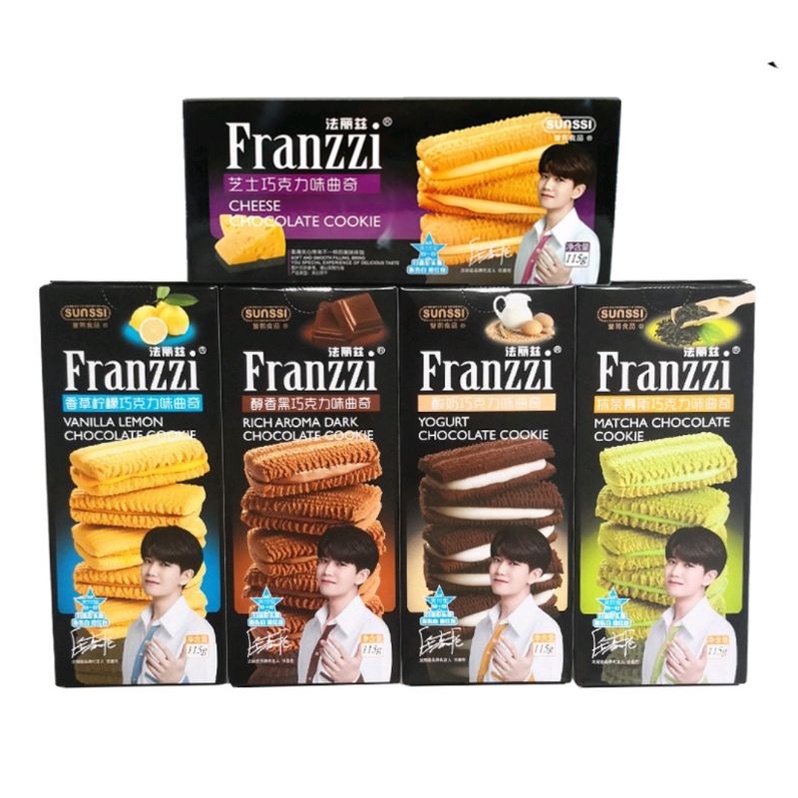 Jual Franzzi / Lemon / Dark Choco / Yogurt / Matcha / Cheese / 115 gr ...