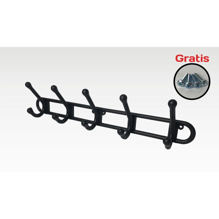 Jual PROMO TURUN HARGA! KAIT 5 HOOK VIENTO GANTUNGAN BAJU KAMAR MANDI ...