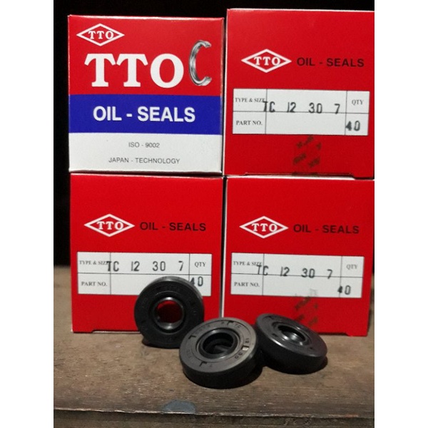 Jual Oil seal TC 12 30 7 merk TTO | Shopee Indonesia