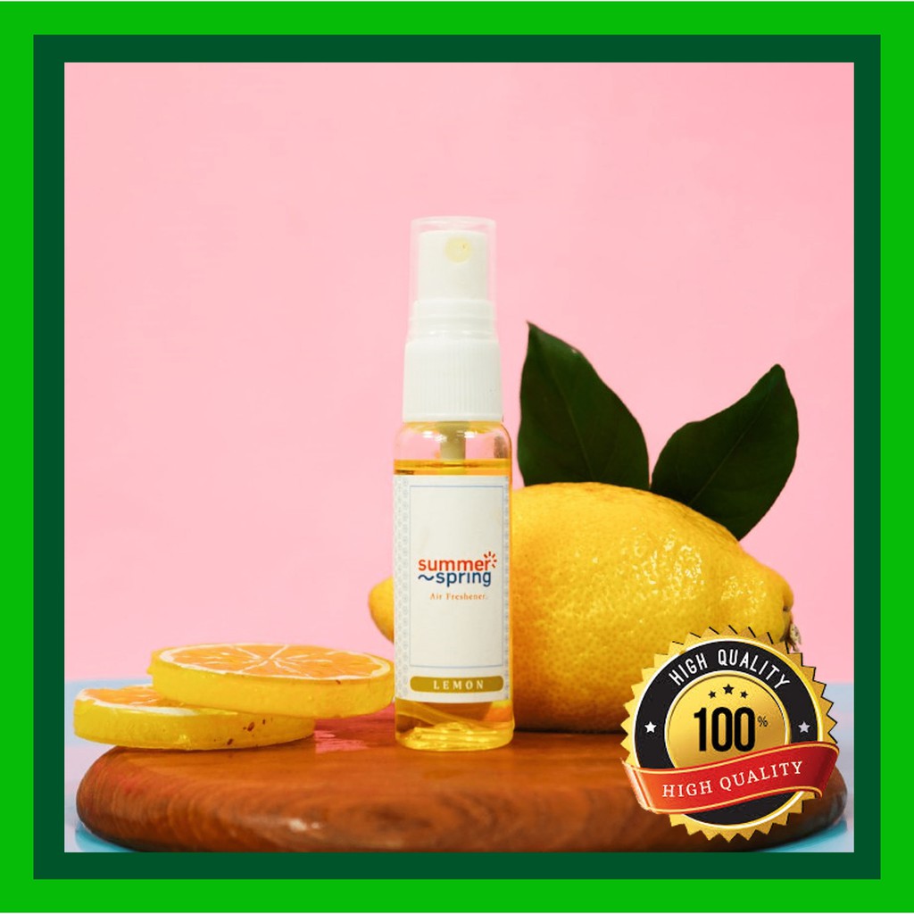 Jual Summer Spring Pengharum Aroma Lemon Dalam Kemasan Botol Spray 30Ml ...