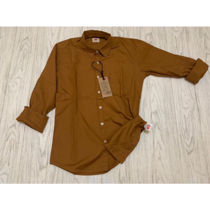 Jual Kemeja Pria//Kemeja Katun Pria//Kemeja Casual//Kemeja Lengan ...