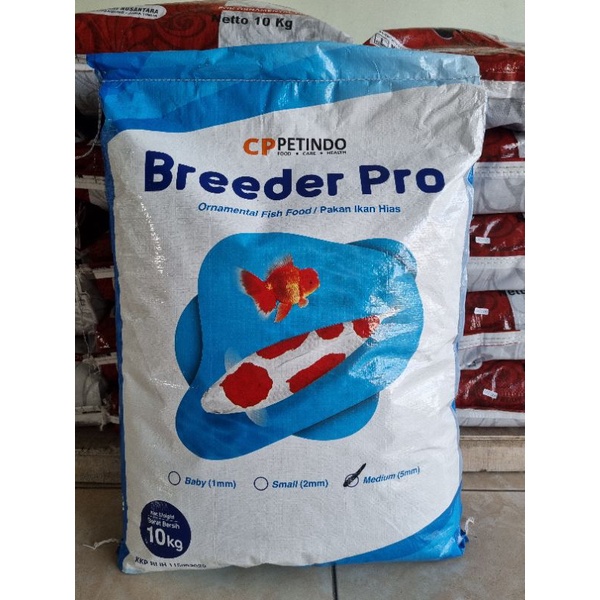 Jual Breeder Pro 10 Kg Pakan Ikan Koi (INSTANT & REGULER) | Shopee ...