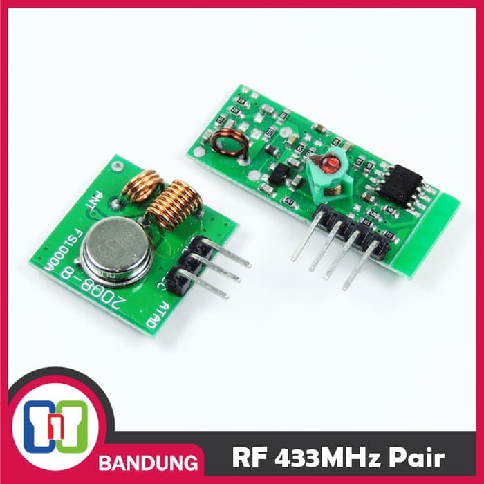 Jual 433MHZ RF WIRELESS TRANSMITTER RECEIVER PAIR MODULE | Shopee Indonesia