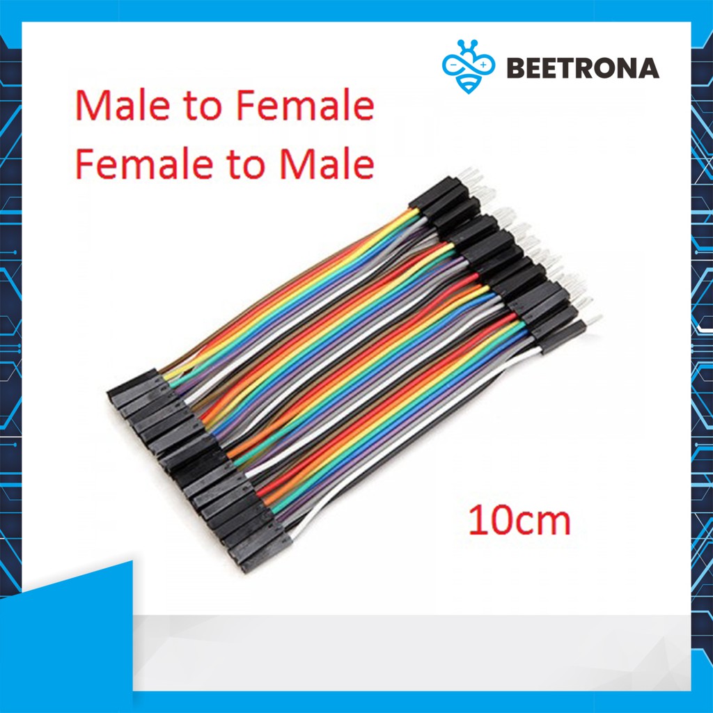Jual Isi 40pcs Jumper Kabel Cable Female to Male Kabel untuk Arduino ...