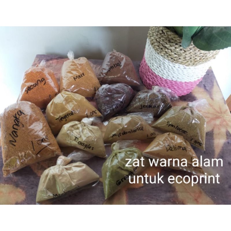 Jual pewarna alami untuk ecoprint | Shopee Indonesia