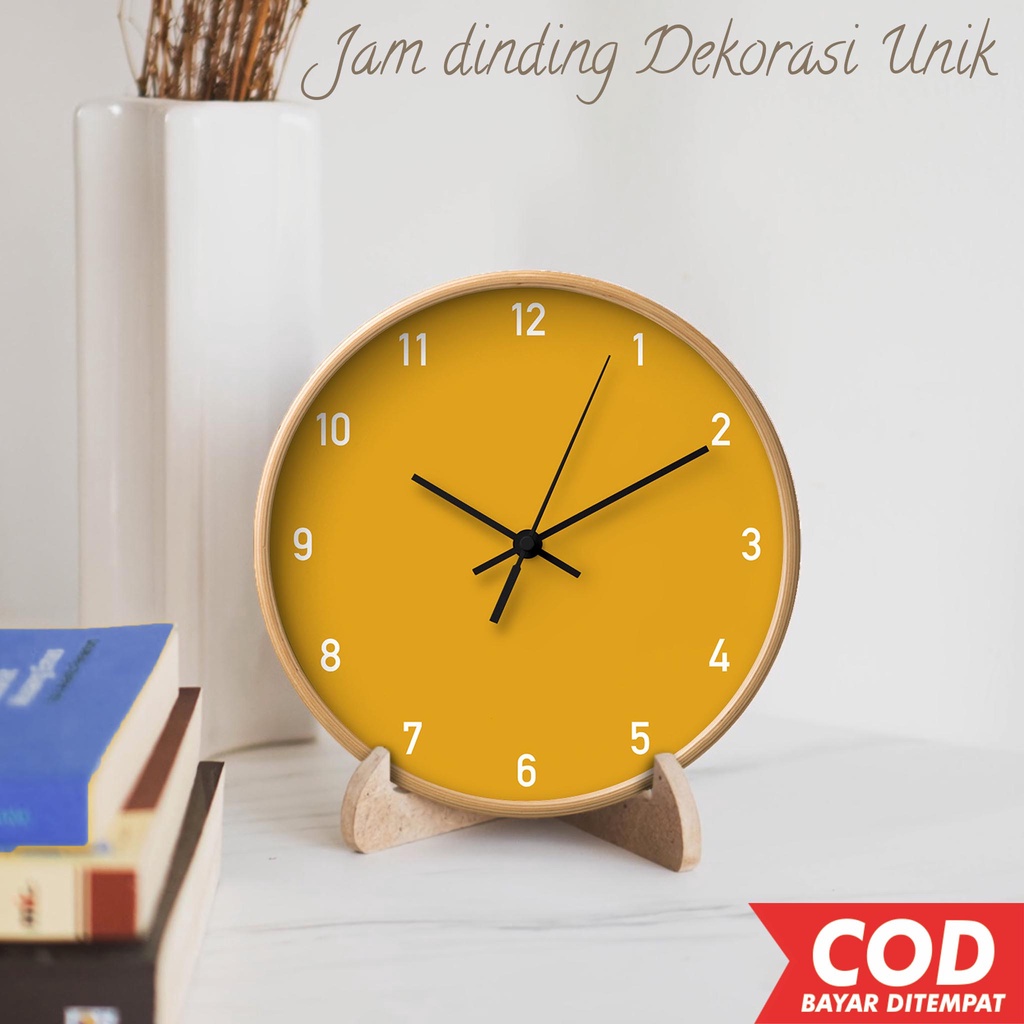 Jual Jam Meja Hiasan Rumah Unik / Dekorasi Kamar Aesthetic / Home Decor ...
