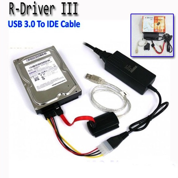 Jual Trend-Conektor USB To Ide Sata IDE R-Driver III | Shopee Indonesia