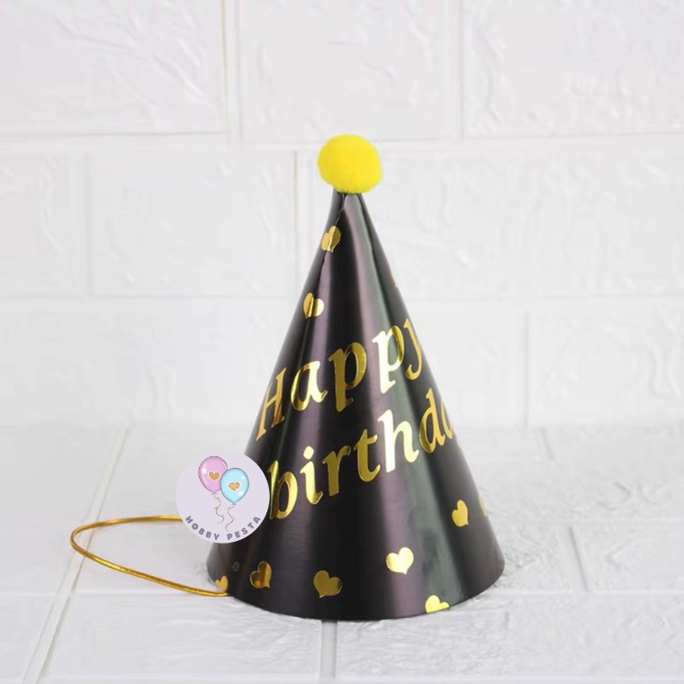 Jual TOPI ULANG TAHUN KERUCUT MIX MOTIF / TOPI ULTAH / TOPI PESTA ...