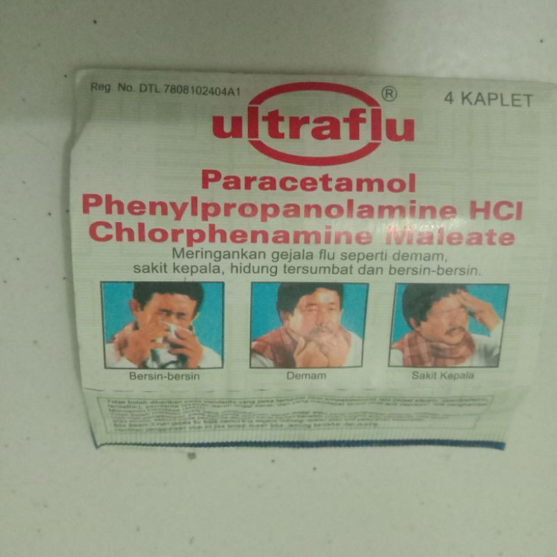Jual ultraflu 4 tablet/ultraflu 1 strip | Shopee Indonesia