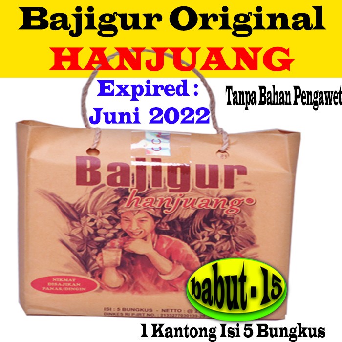 Jual tradisional-minuman- bajigur hanjuang original minuman kemasan ...