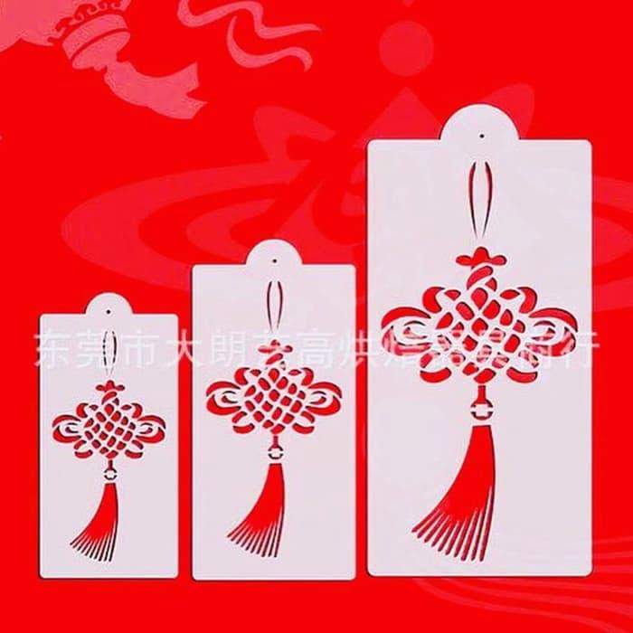 Jual Unik Stensil Stencil knot klasik 1 set 3 ukuran Promo | Shopee ...