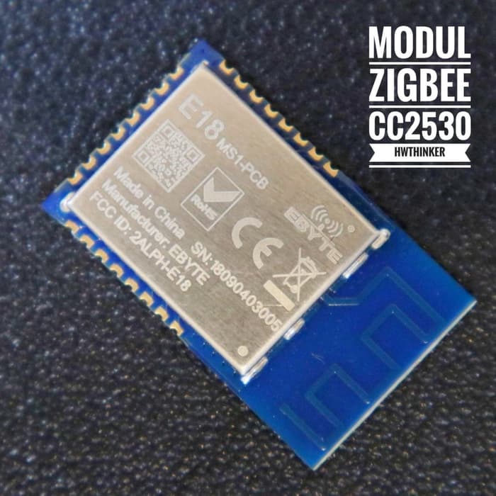 Jual Modul E18-MS1-PCB Zigbee CC2530 2.4Ghz 2.5mW IoT Mesh Network | Shopee Indonesia