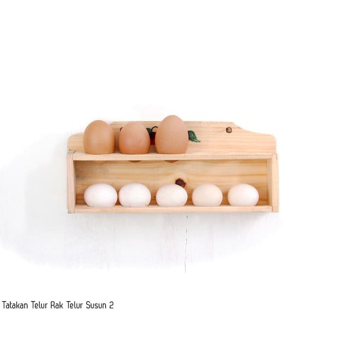 Jual Rak Telur 2 Susun Tempat Telur | Shopee Indonesia