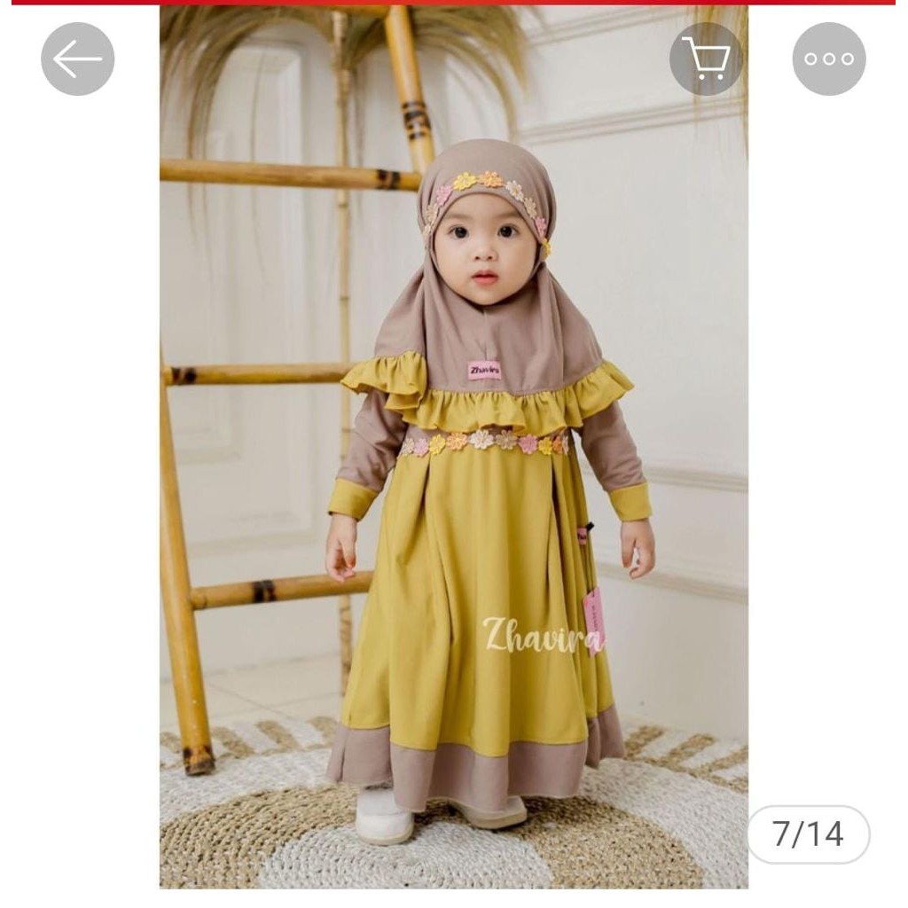 Jual Gamis anak perempuan DAISY SYAR'I KIDS Grosirbandungmurah ...