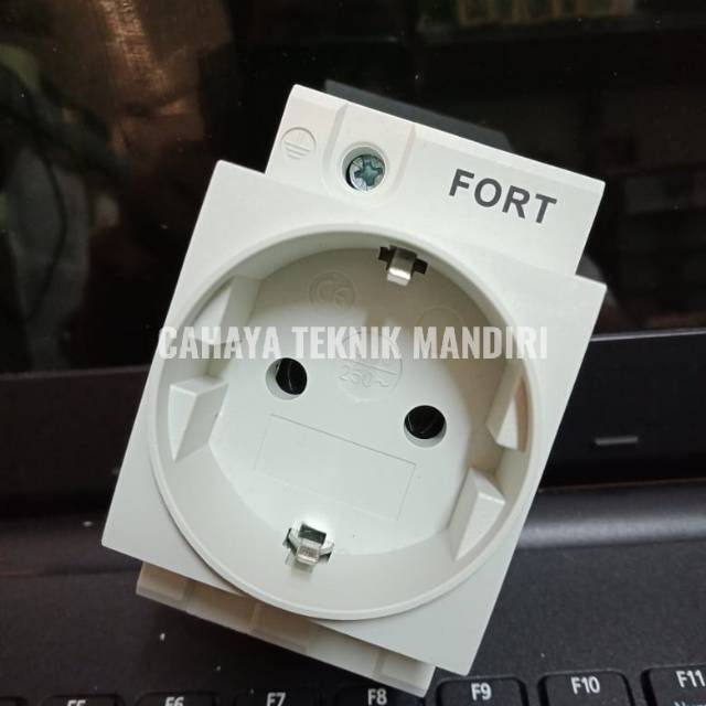 Jual Stop kontak untuk box panel 1 lubang Fort FTK-250 | Shopee Indonesia