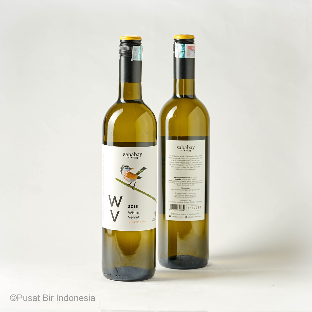 Jual sababay white velvet 750ml | Shopee Indonesia
