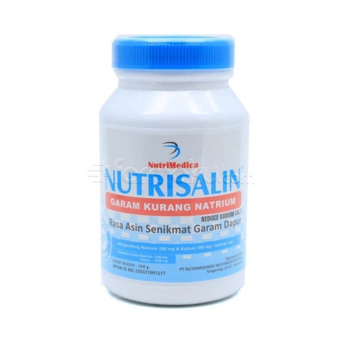 Jual NUTRISALIN Diet Salt 200gr - Garam Diet | Shopee Indonesia