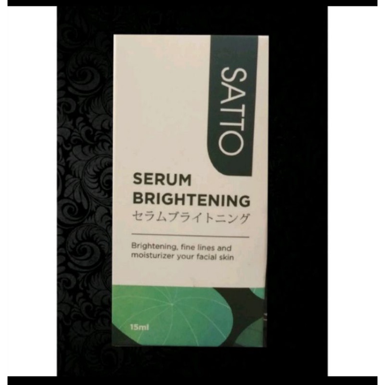 Jual Satto Serum Brightening | Shopee Indonesia