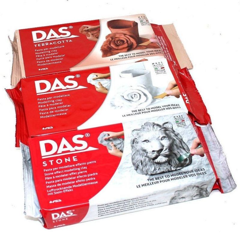 Jual DAS Modelling Clay 500gr / air drying clay / tanah liat kerajinan ...