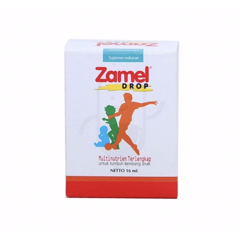 Jual Zamel drop 16 ml ( multivitamin lengkap pertumbuhan bayi ...