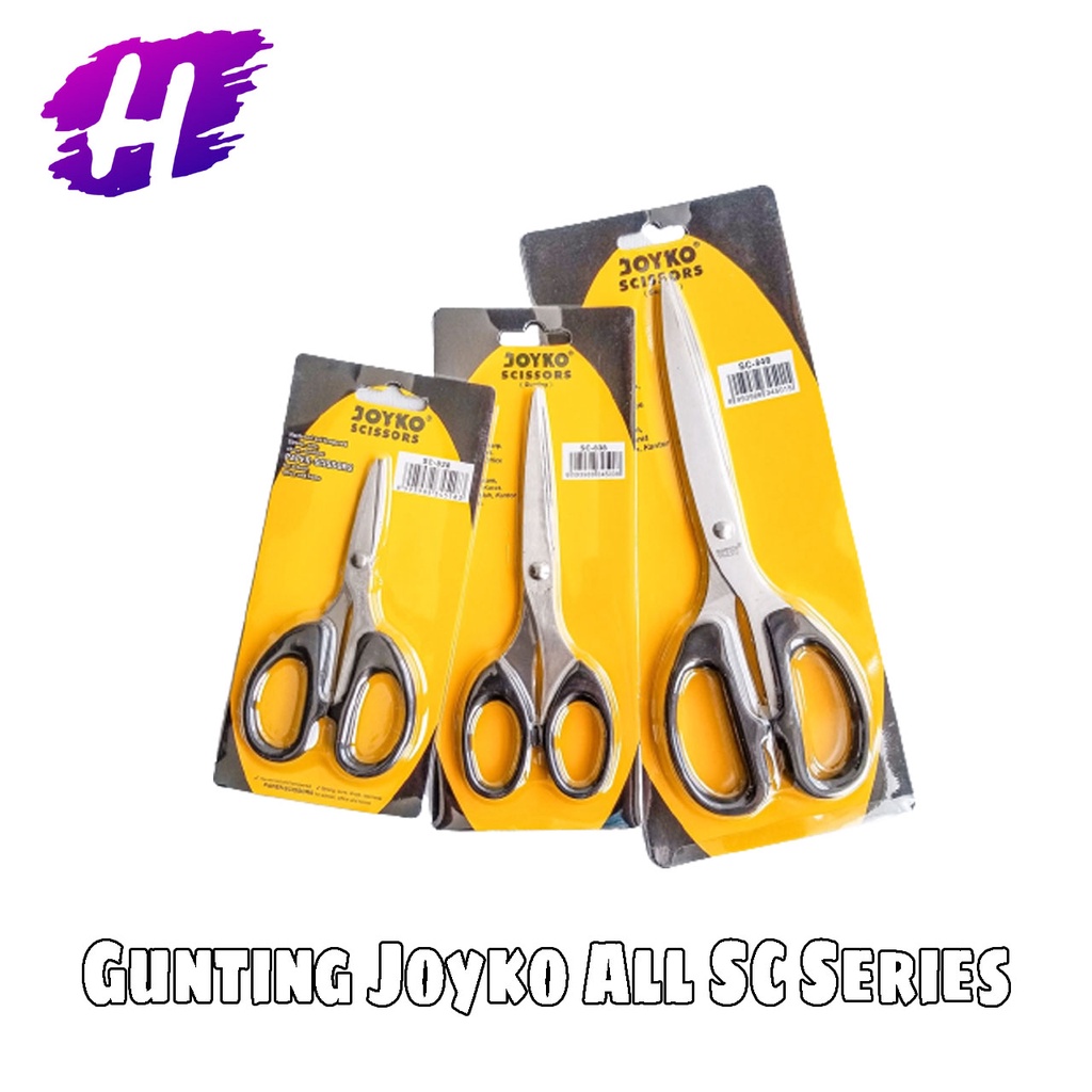Jual ️H2O ️ Joyko Gunting Joyko Kecil SC 828 / Gunting Sedang SC 838 / Gunting Besar SC848 Joyko ...