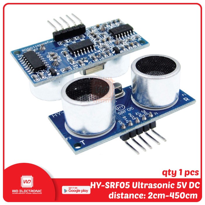 Jual HY-SRF05 Ultrasonic Distance Sensor module Temurah | Shopee Indonesia