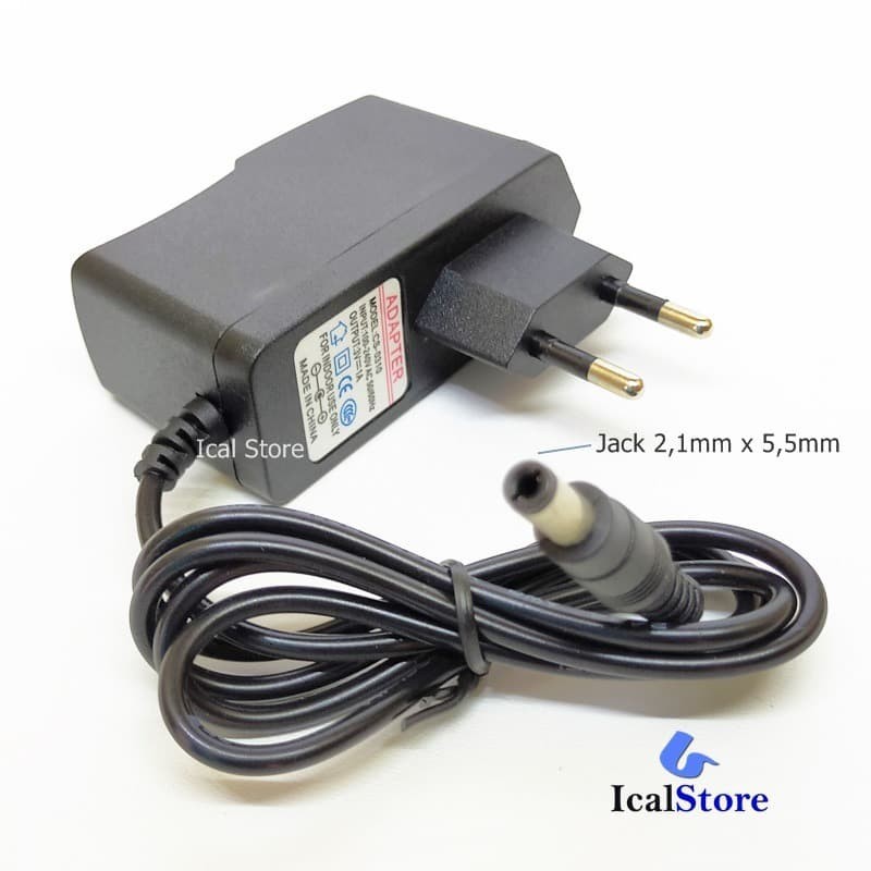 Jual Adaptor Power Supply DC 3 Volt 1 Ampere - 3V 1A Switching | Shopee ...