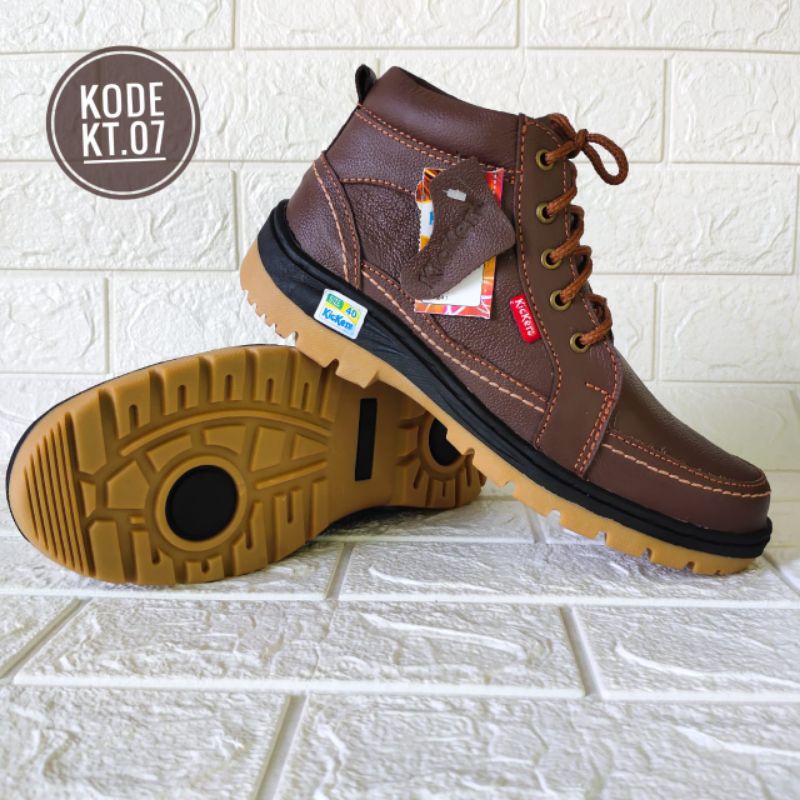 Jual Sepatu Boot Touring Kulit Original/Sepatu Pria/Sepatu Boot best ...