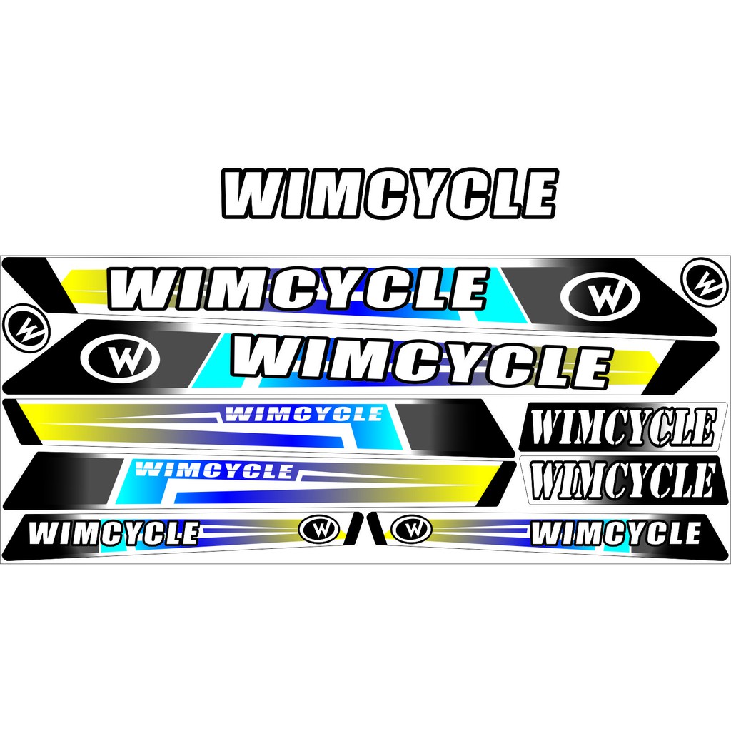 Jual STIKER STRIPING SEPEDA WIMCYCLE | Shopee Indonesia