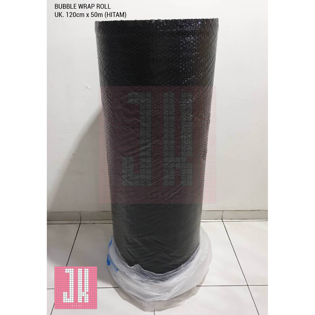 Jual [GO SEND] Bubble Wrap Roll Hitam Ukuran 120cm x 50meter | Shopee ...