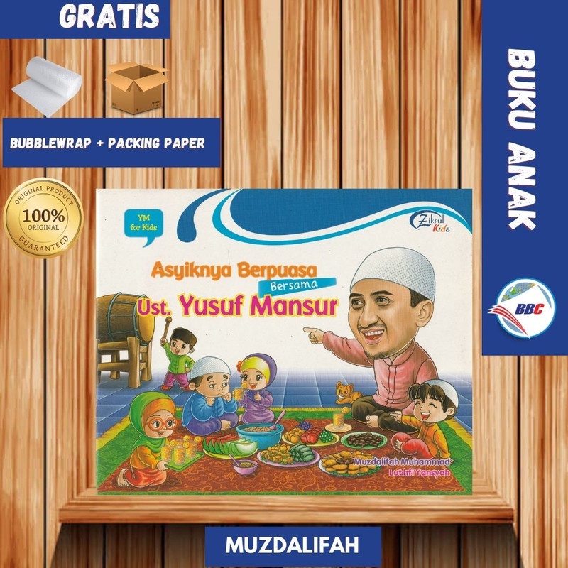 Jual BUKU CERITA - ASYIKNYA BERPUASA BERSAMA UST YUSUF MANSUR | Shopee Indonesia