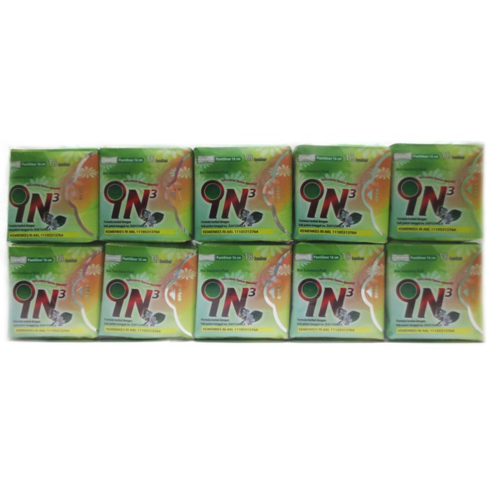 Jual PANTYLINER IN3 Bio Sanitary Pad (kemasan Paket) | Shopee Indonesia