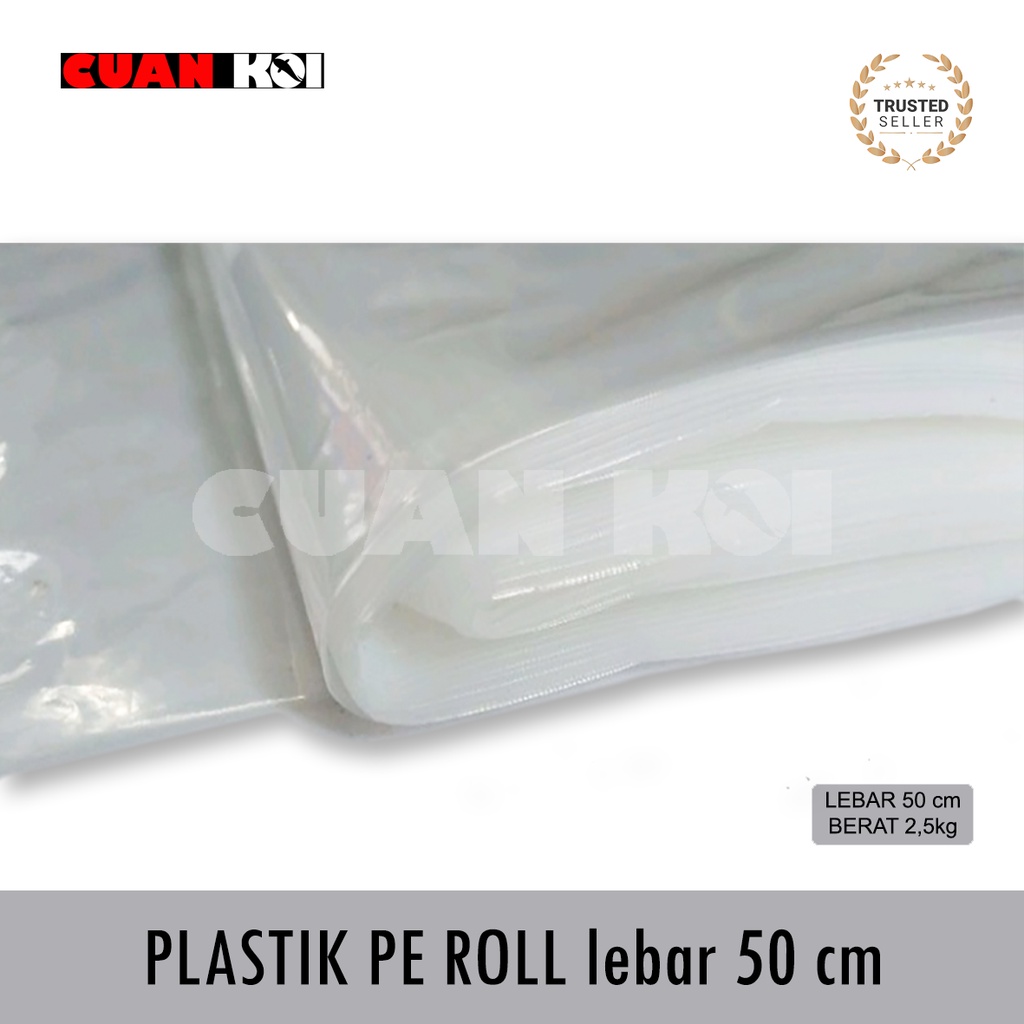 Jual plastik packing ikan koi lebar 50cm tebal 08 | Shopee Indonesia