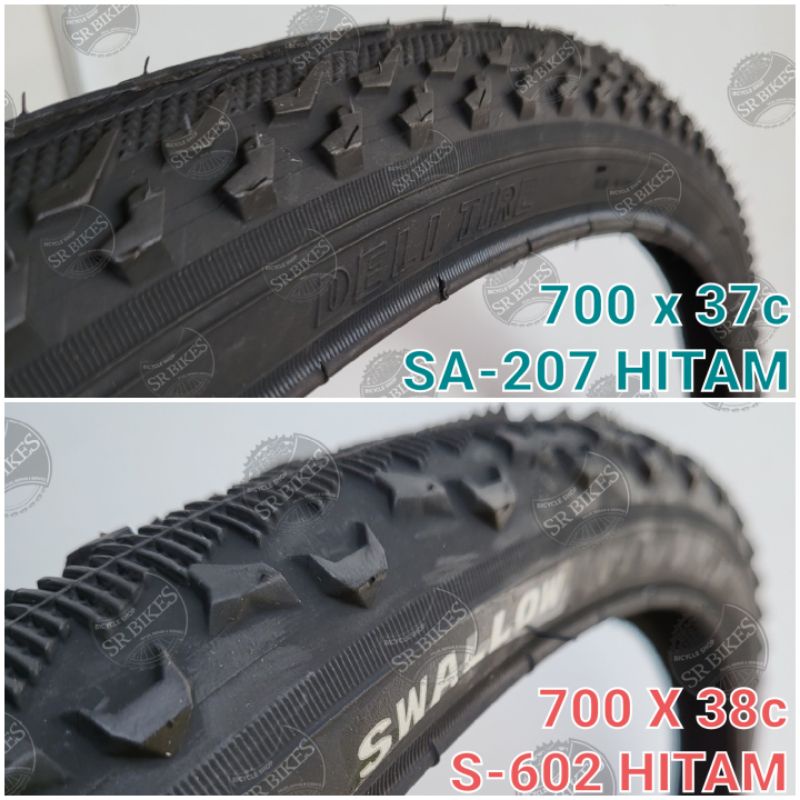 Jual Ban Luar 700 x 37c atau 38c Sepeda Gravel Roadbike RB Fixie. DELI TIRE SWALLOW | Shopee ...