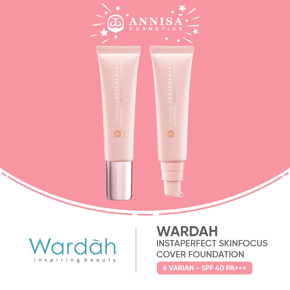 Jual Wardah Instaperfect Skinfocus Cover Foundation with 360 Urban ...