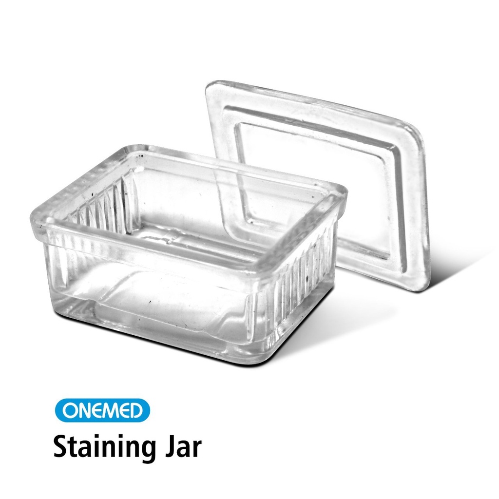 Jual Staining Jar Glass OneMed OJ | Shopee Indonesia
