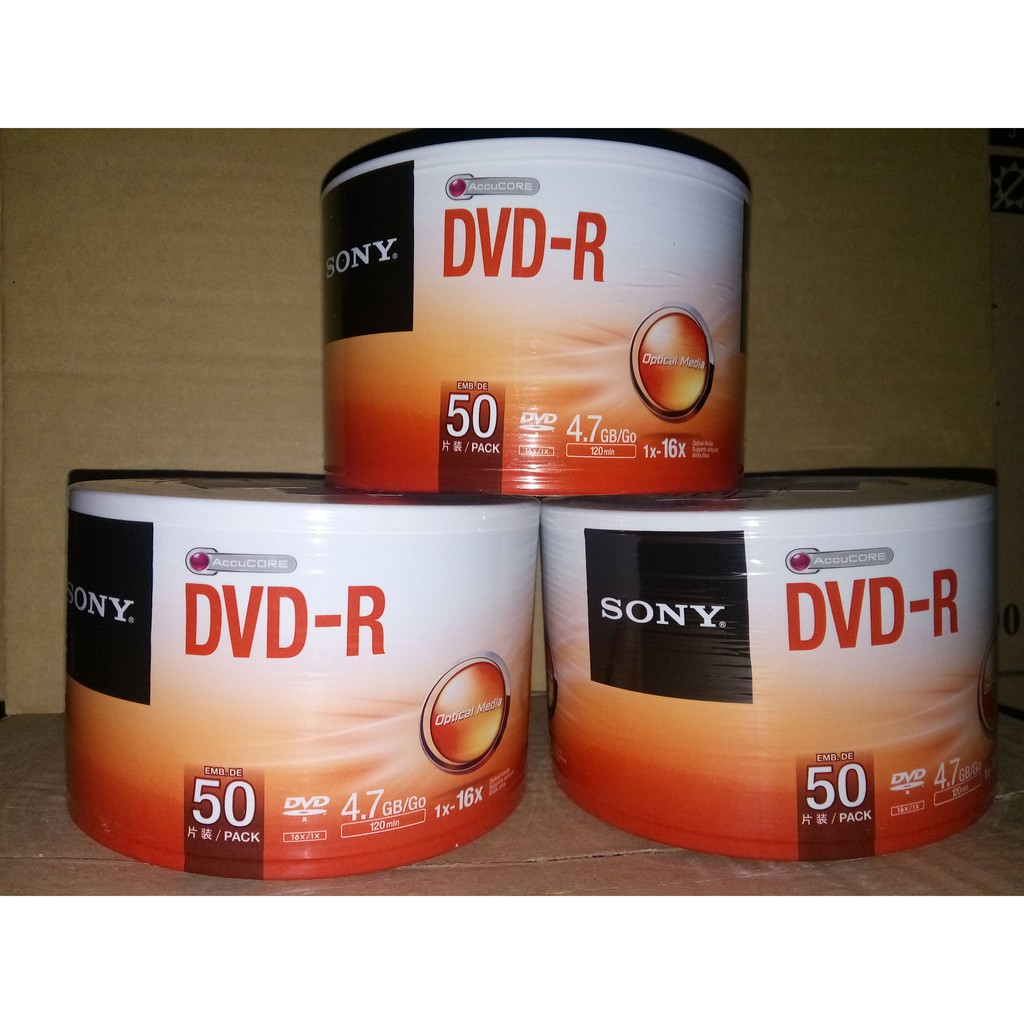 Jual DVDR Sony 4.7 GB DVD R Kosong DVD Kosong Blank DVD R Optical Disk ...
